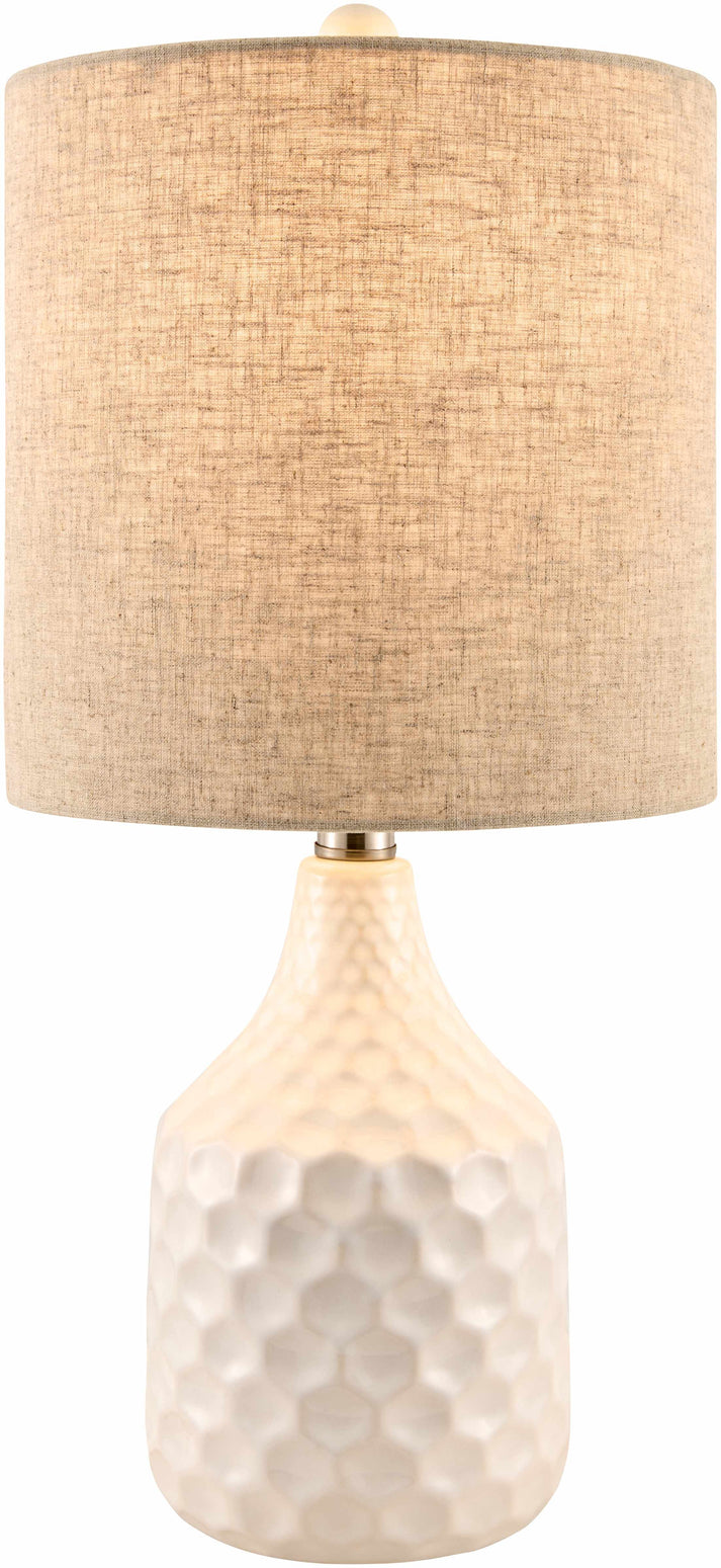 Gulmarrad Textured Ivory Ceramic Table Lamp – Lumberjack Direct, LLC